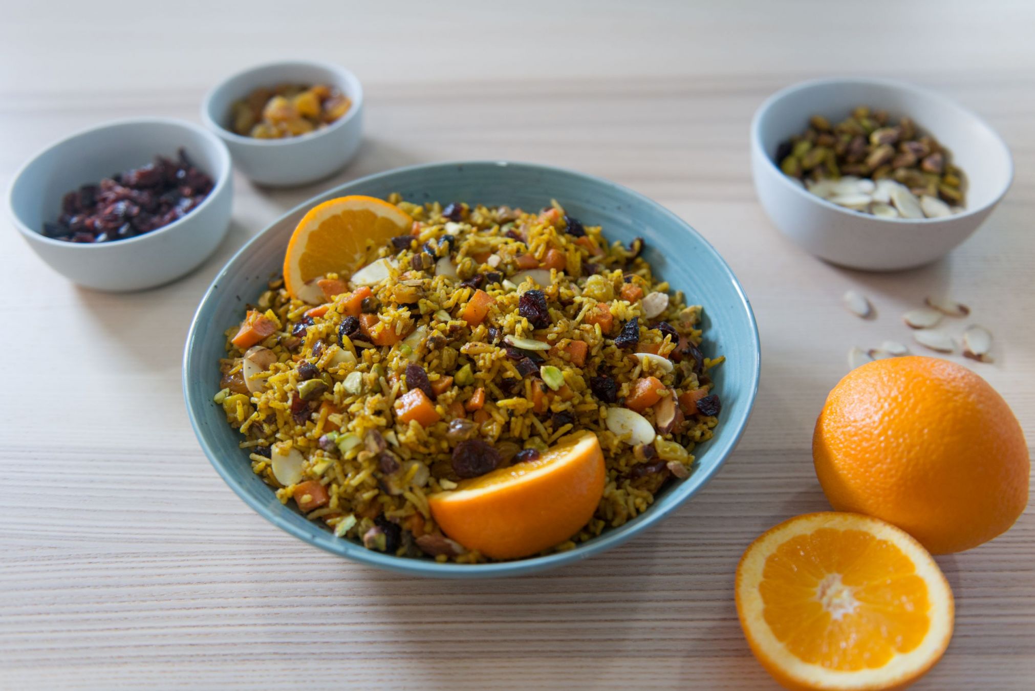 Jeweled Basmati Rice with Pistachios and Orange | Success® Rice