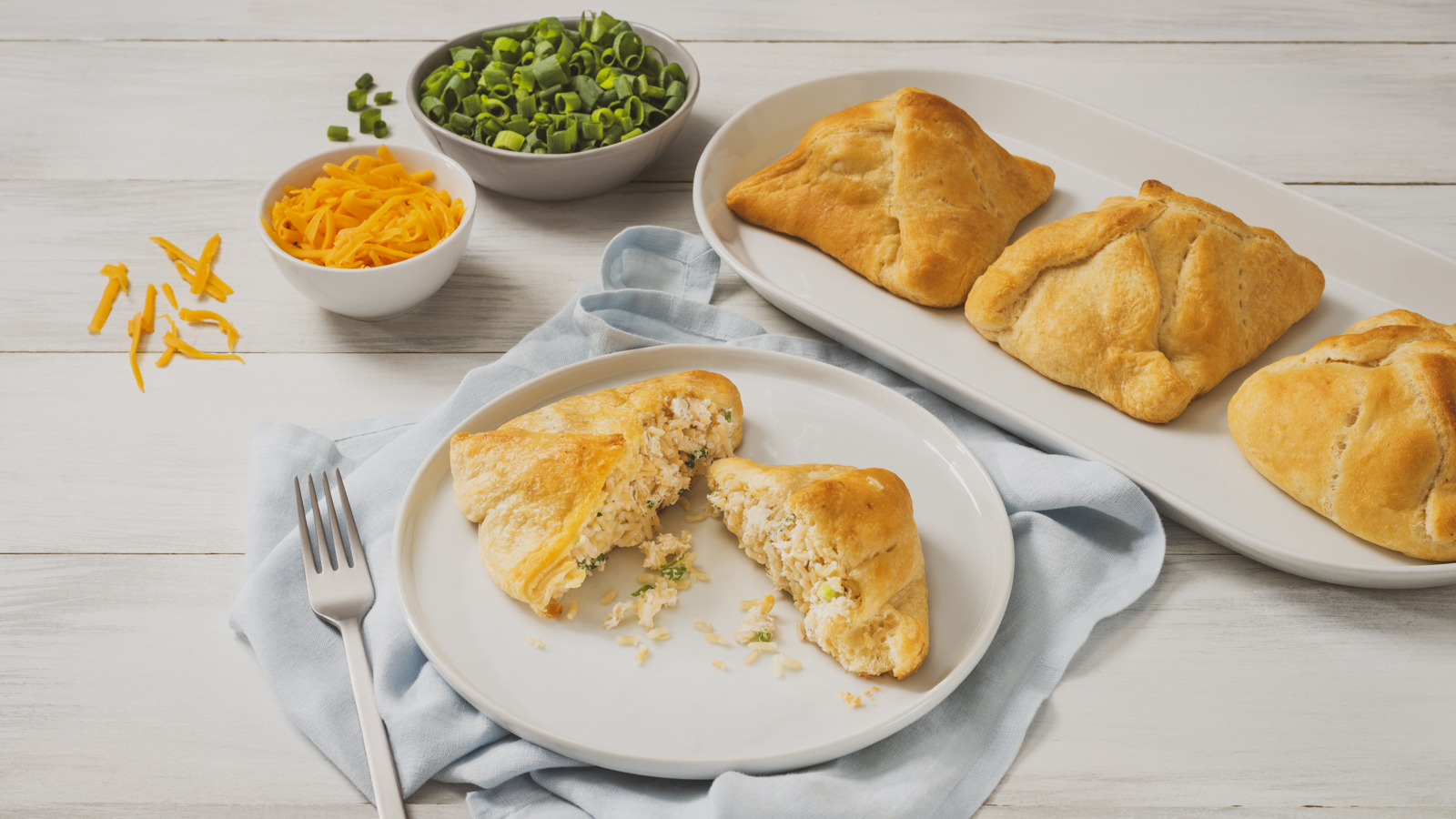 Fast Creamy Chicken and Rice Popovers | Success® Rice