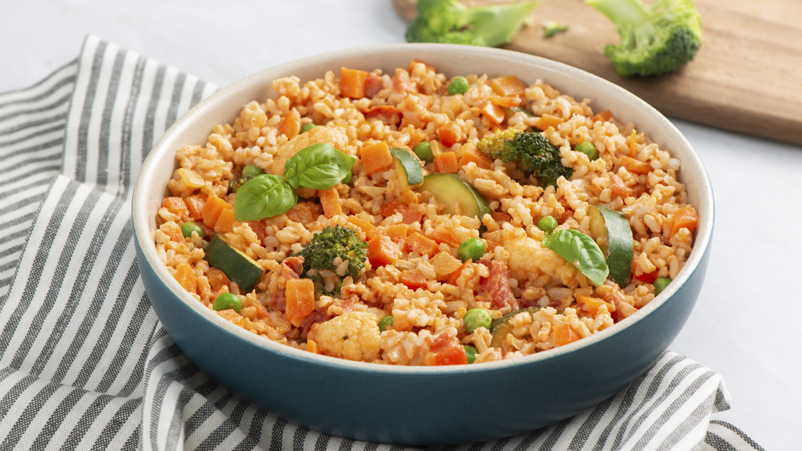 Vegetarian Primavera Brown Rice | Success® Rice
