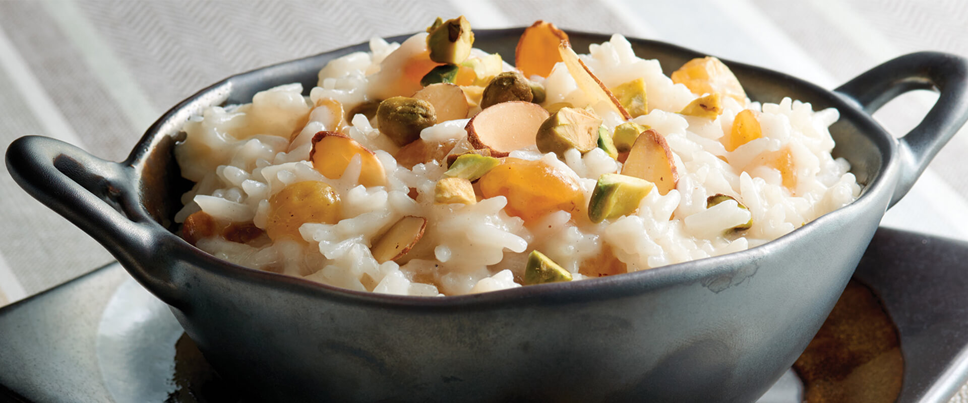 Coconut, Cardamom & Pistachio Rice Pudding | Success® Rice