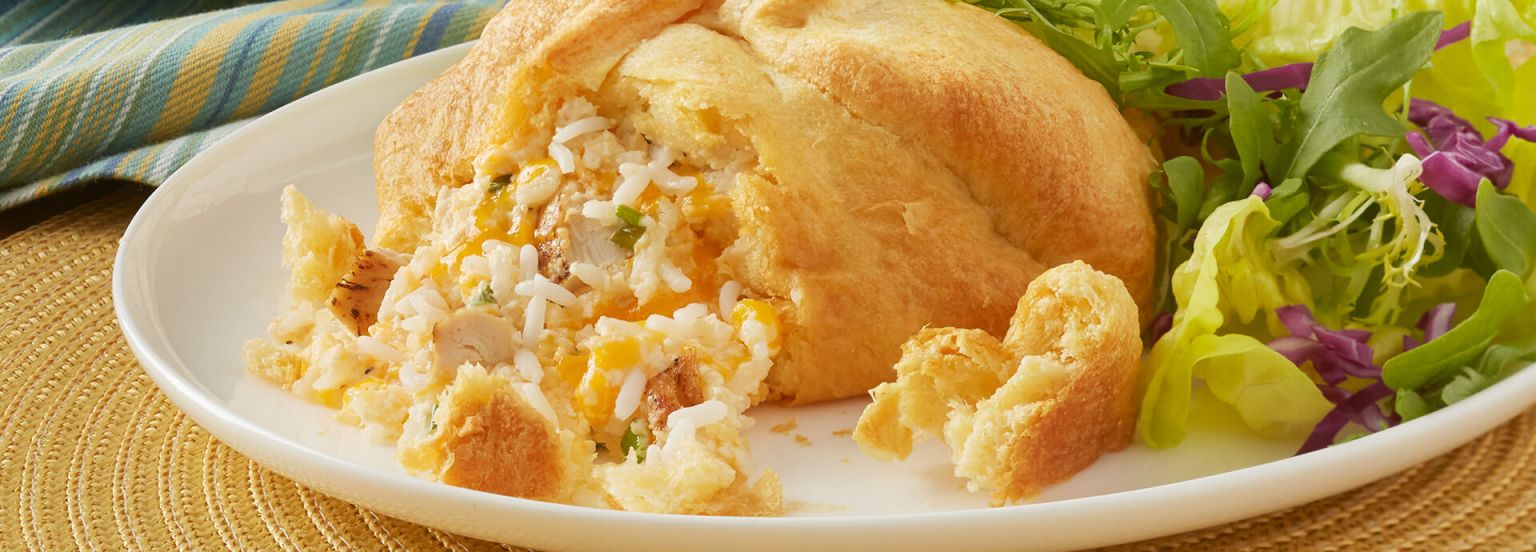 Fast Creamy Chicken and Rice Popovers | Success® Rice