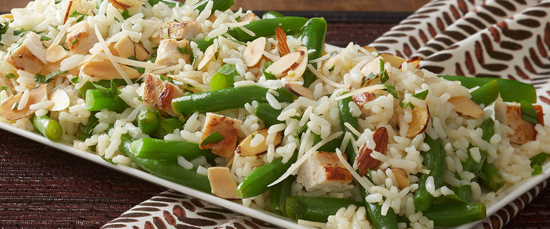 Homemade Green Bean, Chicken, and Rice Amandine | Success® Rice