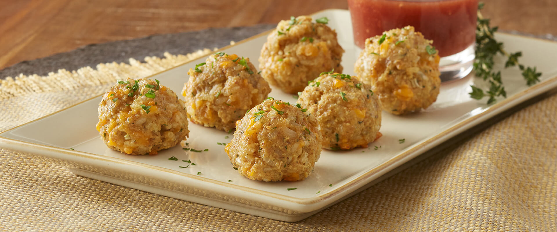 Cheddar Cheese Baked Rice Balls | Success® Rice