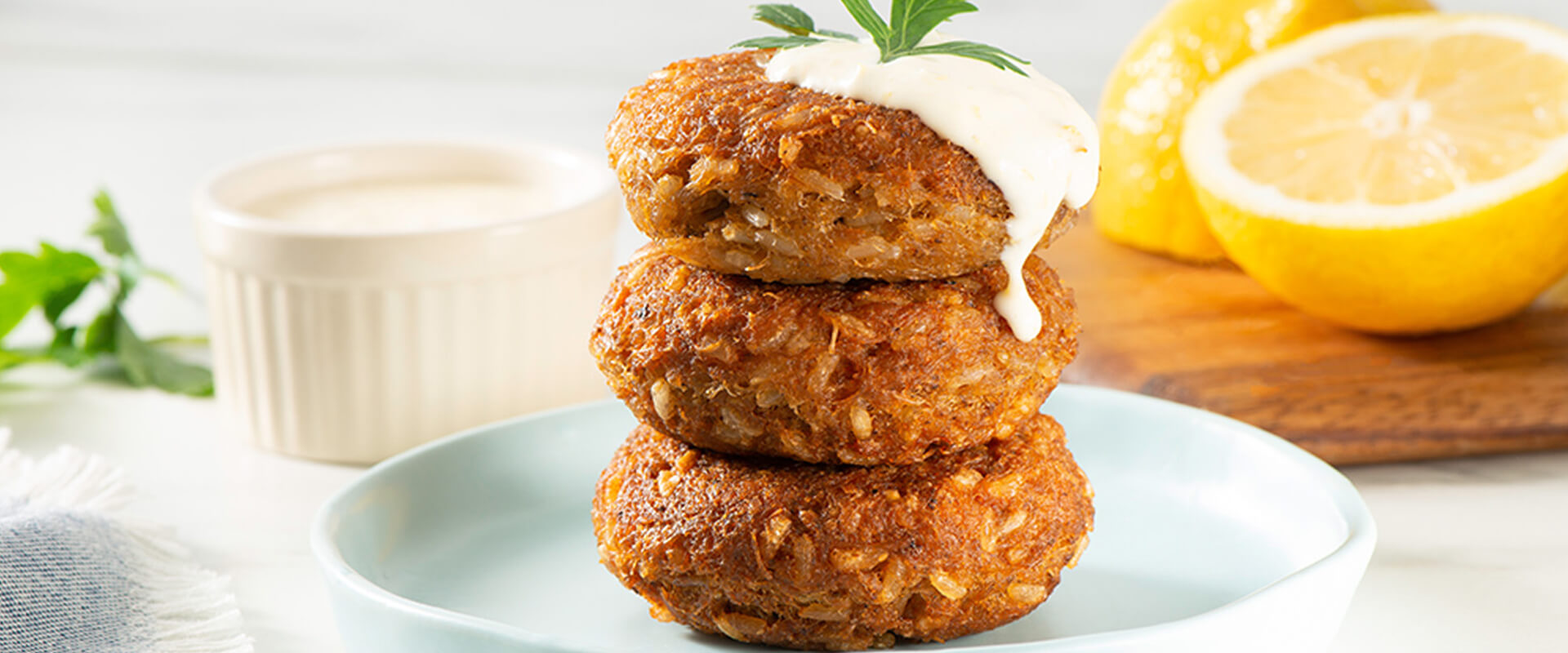 Successful Crab And Rice Cakes With Aioli Success® Rice