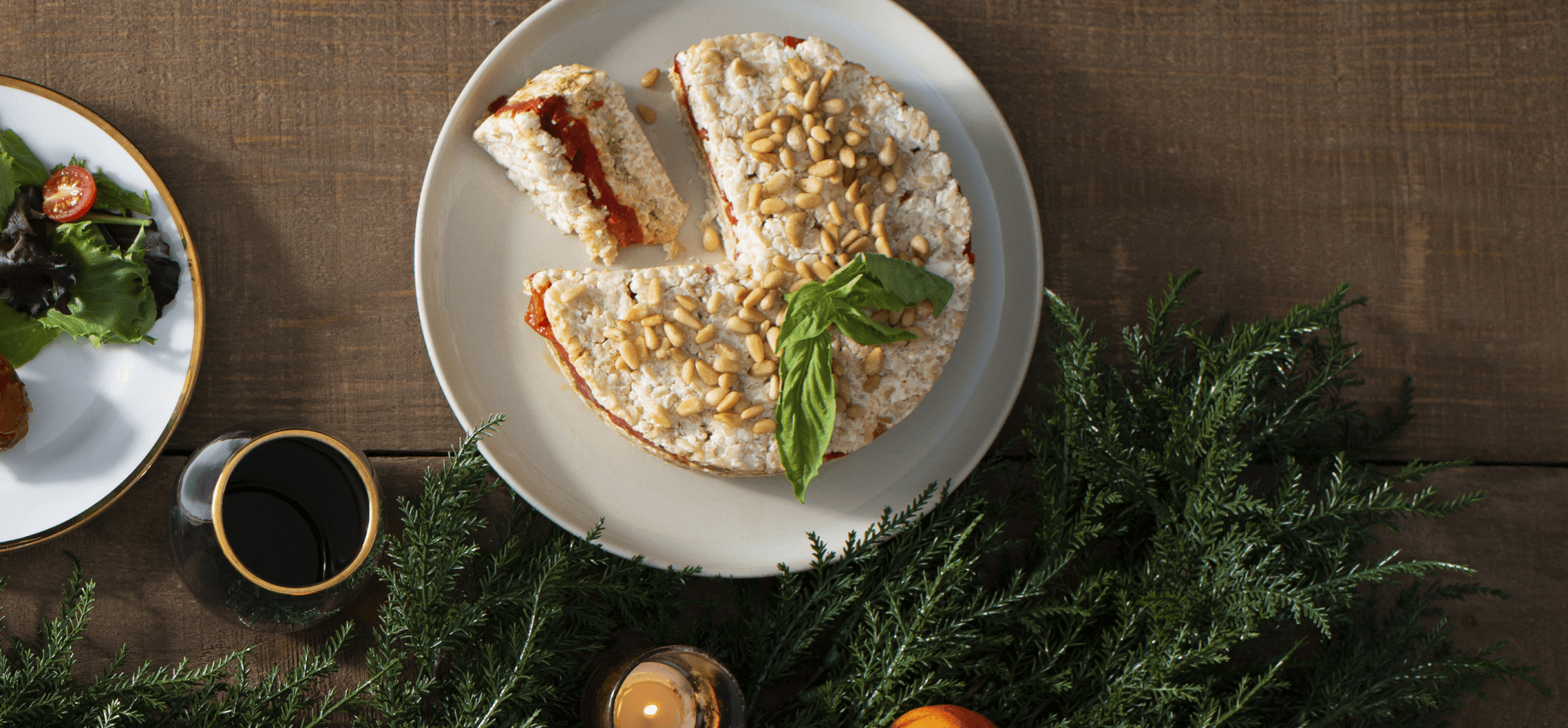 Basil Pesto and Red Pepper Torte | Success® Rice