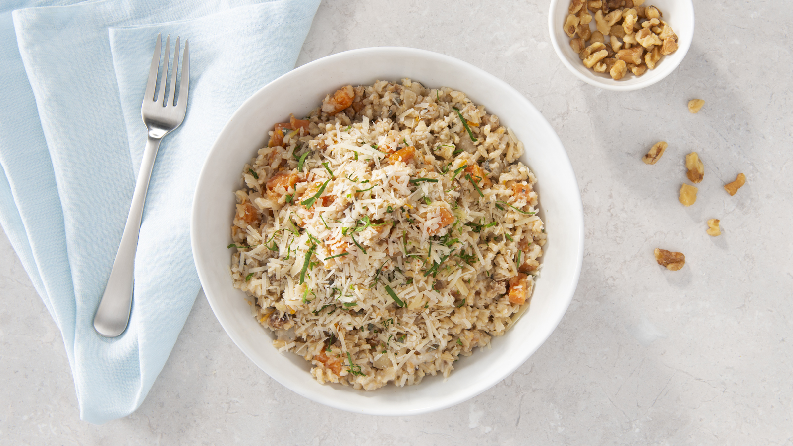 Sweet Potato Walnut Risotto | Success® Rice