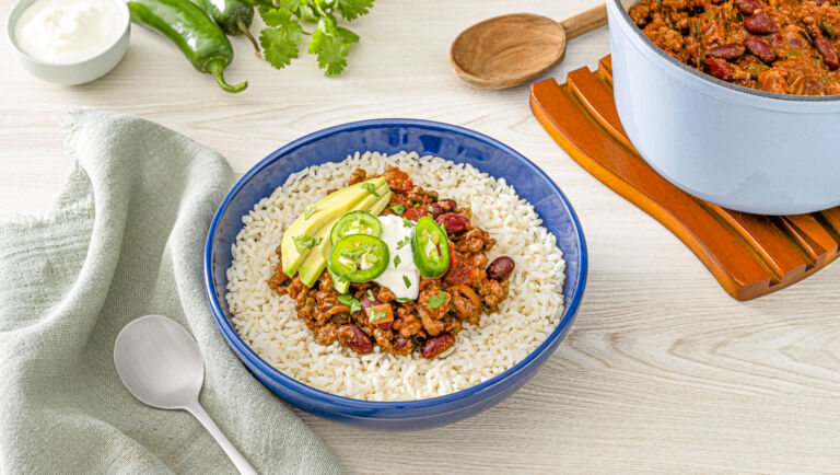 Easy One Pot Chili with Rice | Success®