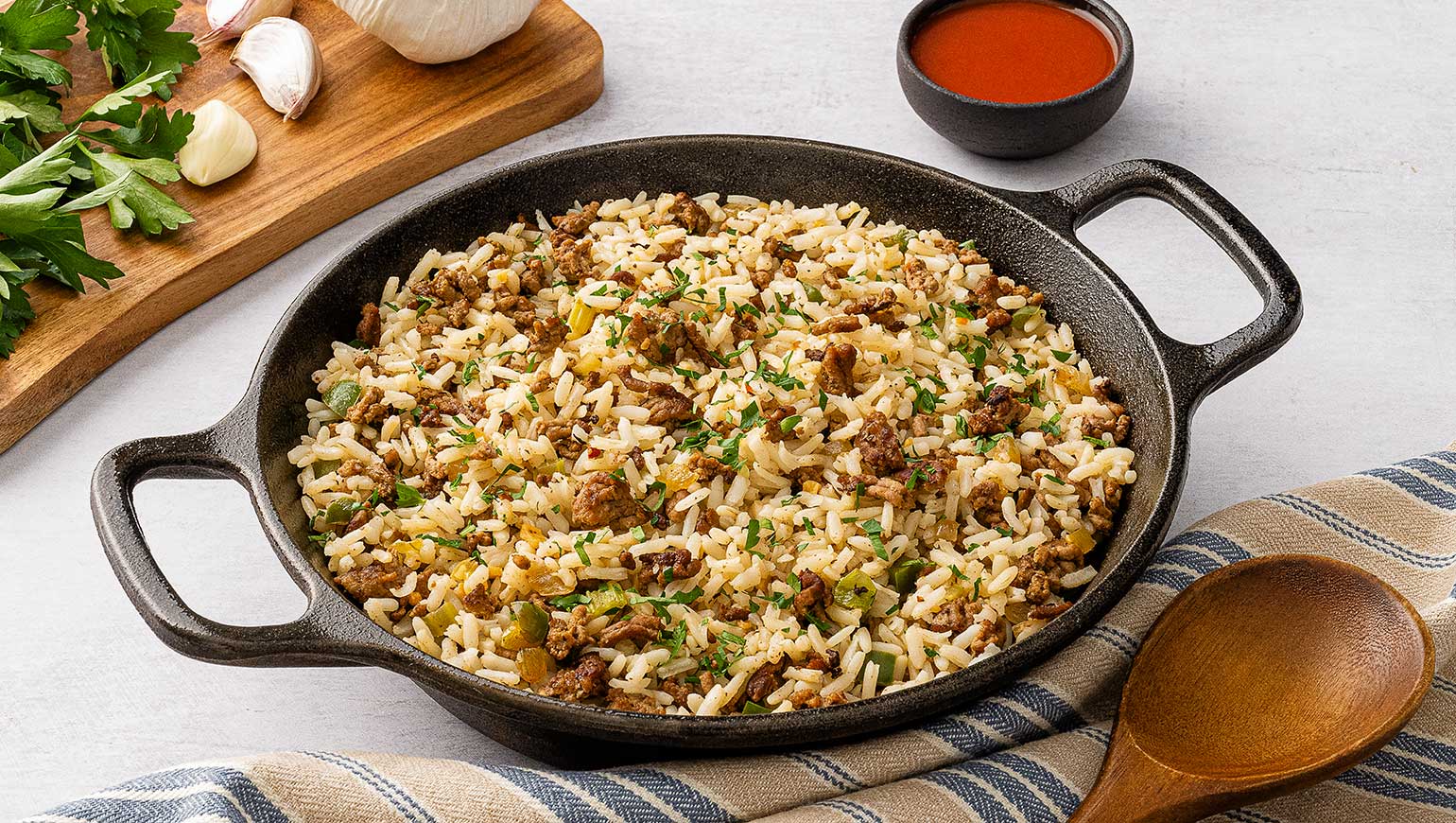 Louisiana Dirty Rice Recipe - Authentic Cajun Dish