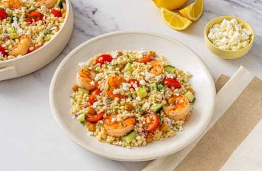 Mediterranean Pearl Couscous Salad Recipe | Success® Rice