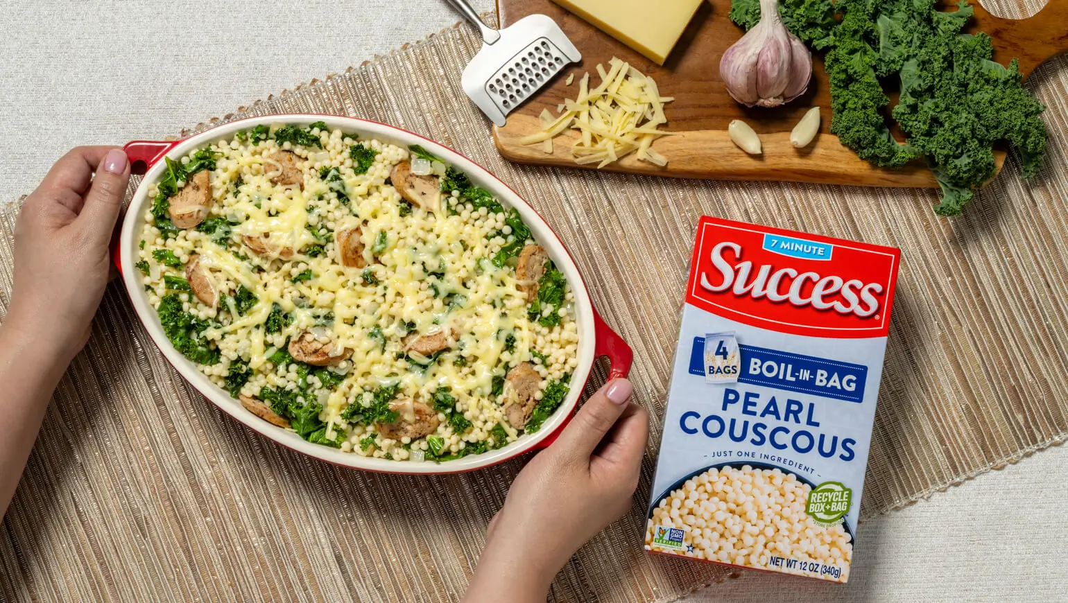 Easy & Flavorful Recipes with Pearl Couscous | Success® Rice